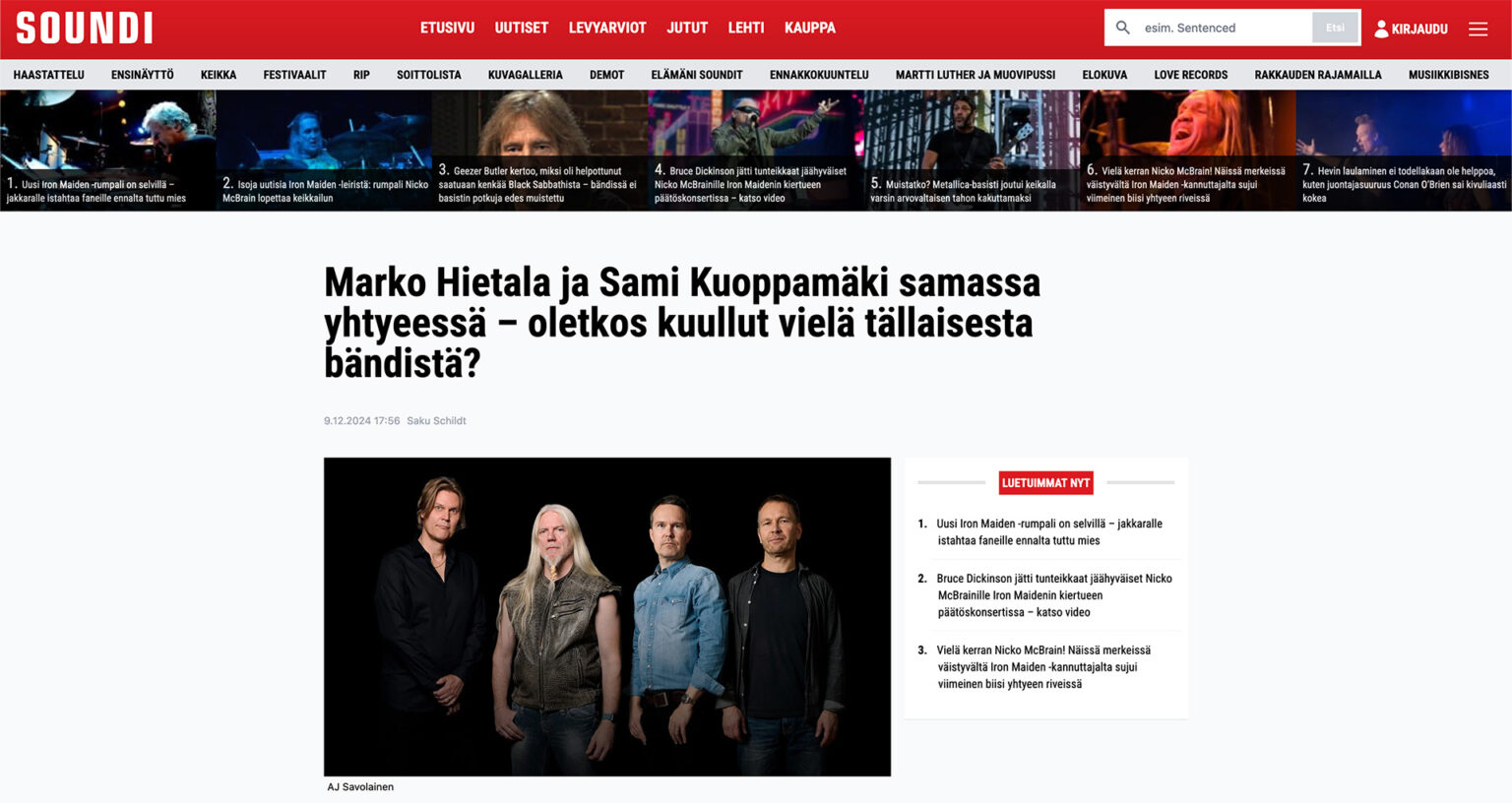 Hot off the press: Soundi magazine – Bearwood